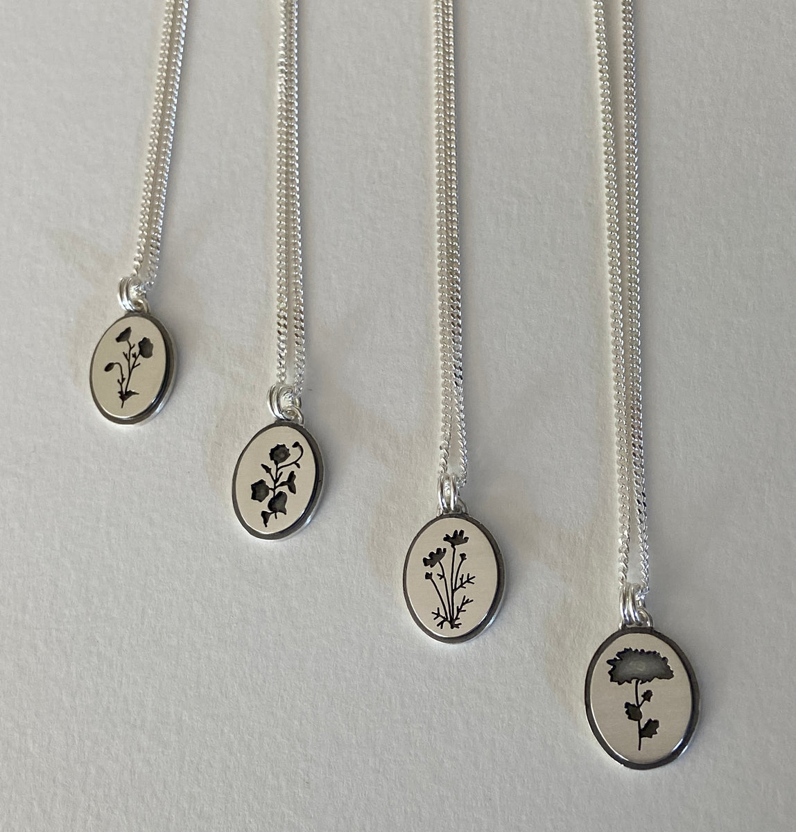 October Birth Flower: Cosmos Pendant – Olive Cedar Studio